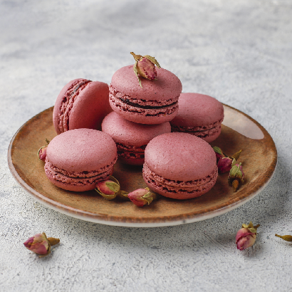French Macrons – Frosty Cake